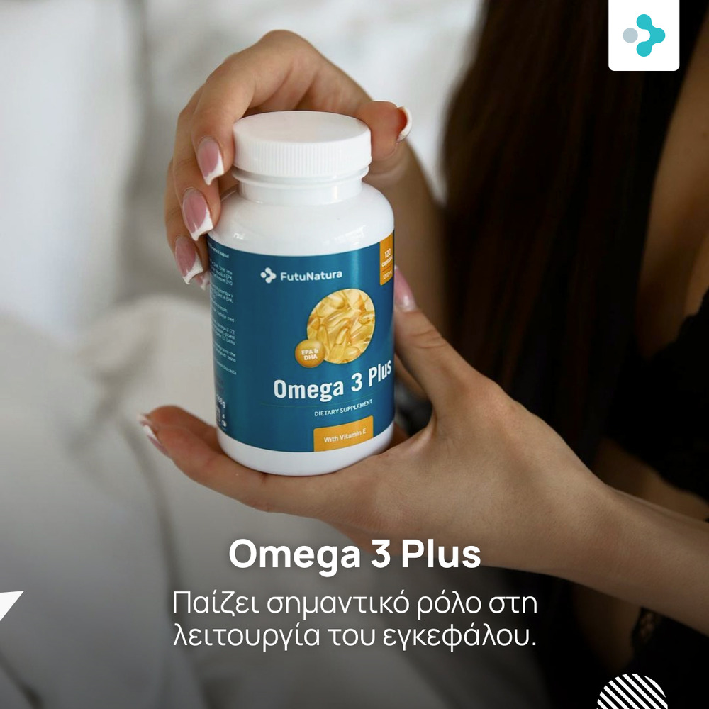 Omega 3 Plus 1000 mg, 120 μαλακές κάψουλες - FutuNatura.gr
